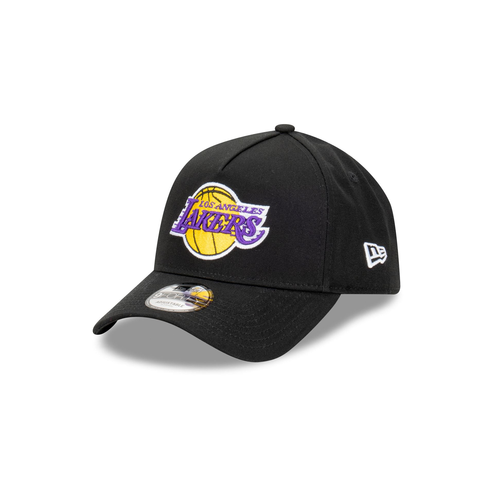 Los Angeles Lakers NBA Essentials Black 9FORTY A-Frame Snapback – New ...