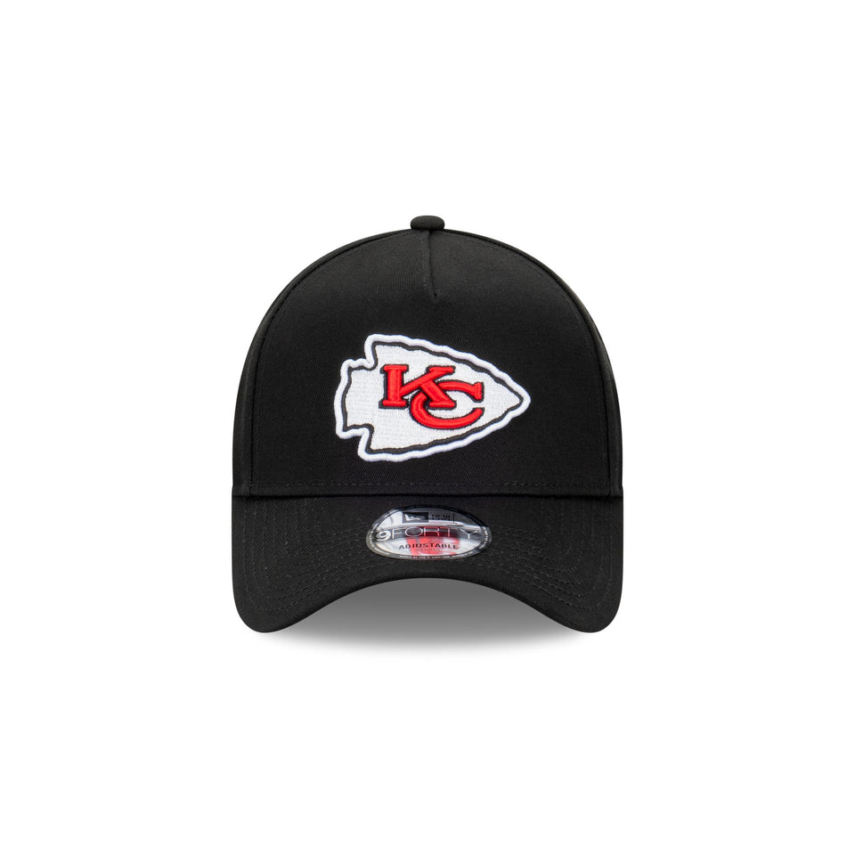 Kansas City Chiefs NFL Essentials Black 9FORTY A-Frame® Snapback – New ...