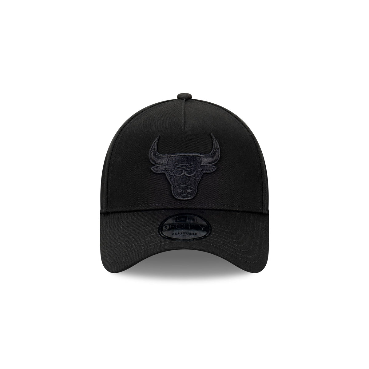 Chicago Bulls NBA Essentials Black on Black 9FORTY A-Frame® Snapback ...