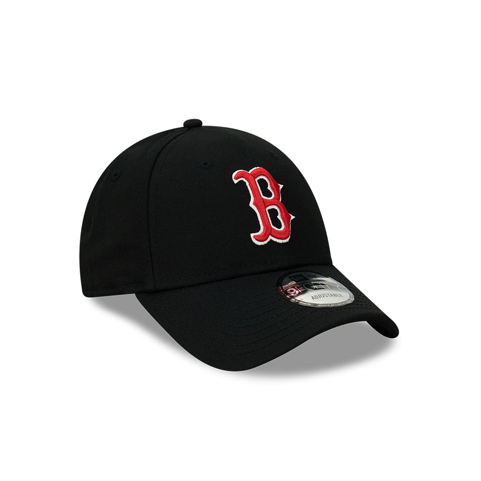 Boston Red Sox MLB Essentials Black OTC 9FORTY Cloth Strap – New Era ...