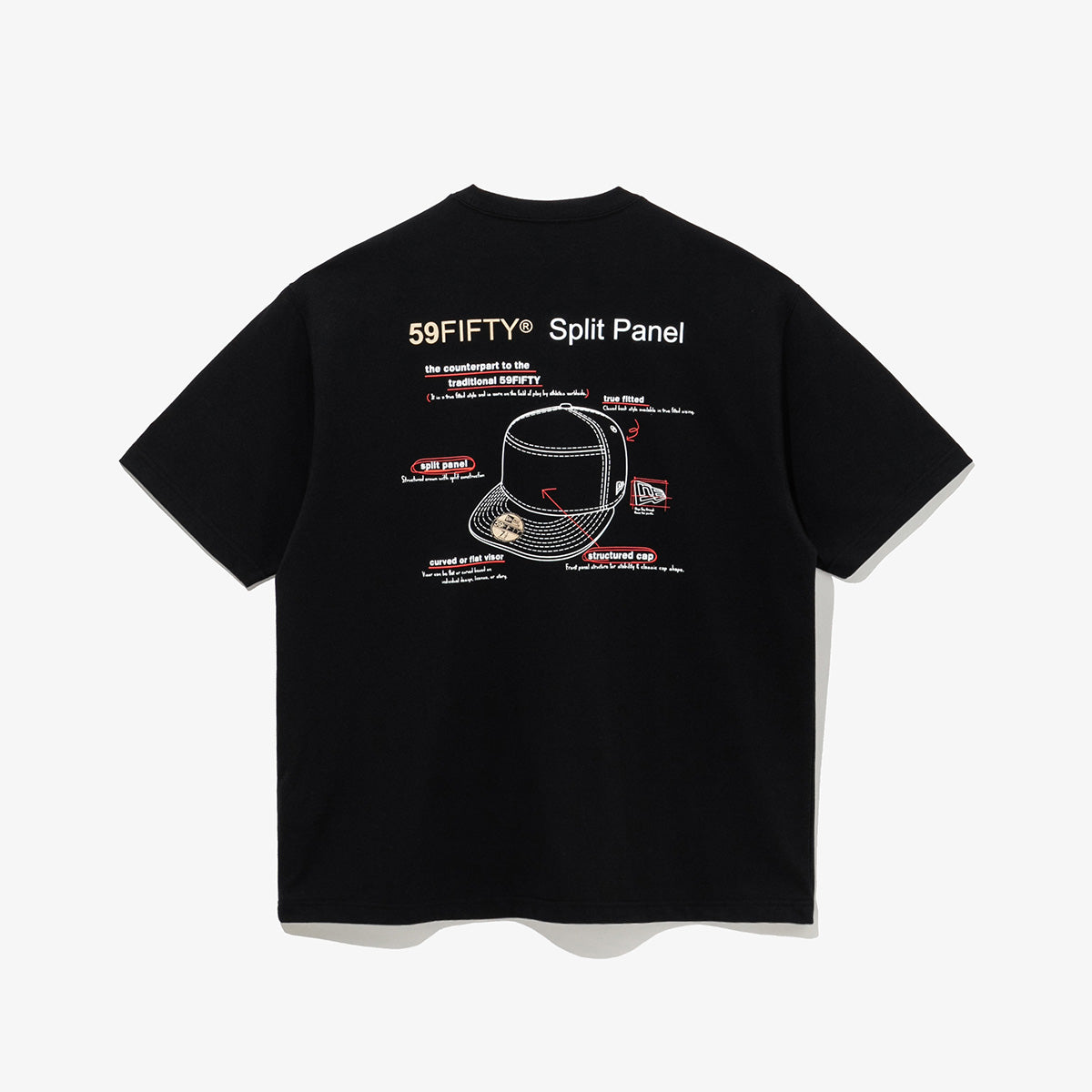 New Era 59FIFTY Split Panel Cap Description T-Shirt – New Era Cap Australia