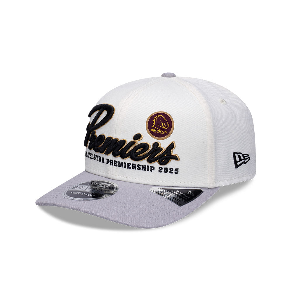 Brisbane Broncos NRL Premiers '25 9SEVENTY Stretch Snap – New Era Cap ...