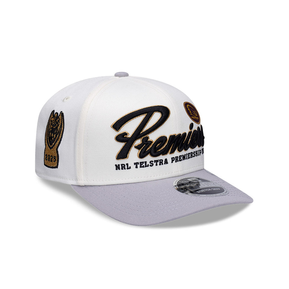 Brisbane Broncos NRL Premiers '25 9SEVENTY Stretch Snap – New Era Cap ...