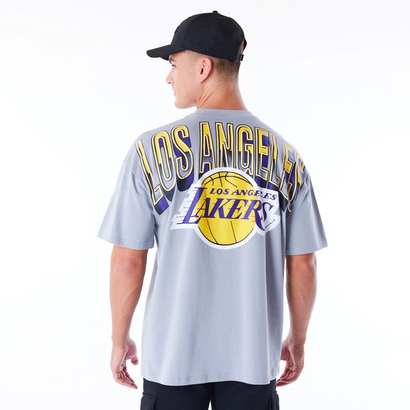 Los Angeles Lakers NBA Tech T-Shirt Grey – New Era Cap Australia