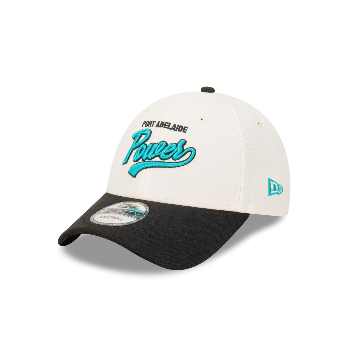 Port Adelaide Power AFL Supporter Two-Tone Script 9FORTY Snapback – New ...