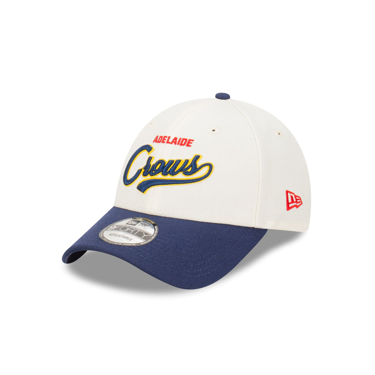 Adelaide Crows AFL Supporter Two-Tone Script 9FORTY Snapback – New Era ...