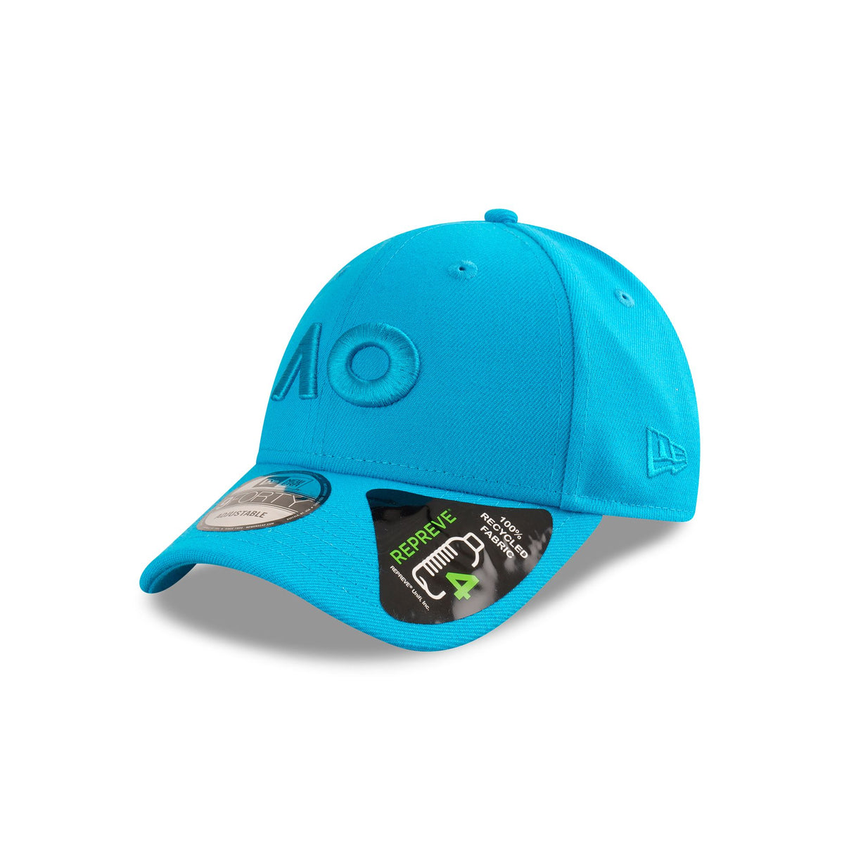 Australian Open '25 Tonal Repreve® Sun Wash Blue 9FORTY Cloth Strap ...