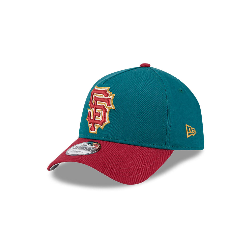 San Francisco Giants Festive Two-Tone 9FORTY A-Frame Snapback – New Era ...