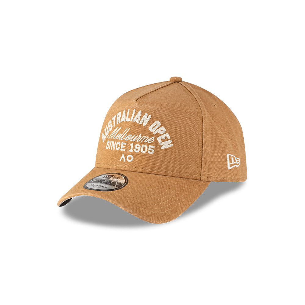 Australian Open '26 Seasonal Script Light Bronze 9FORTY A-Frame Snapba ...