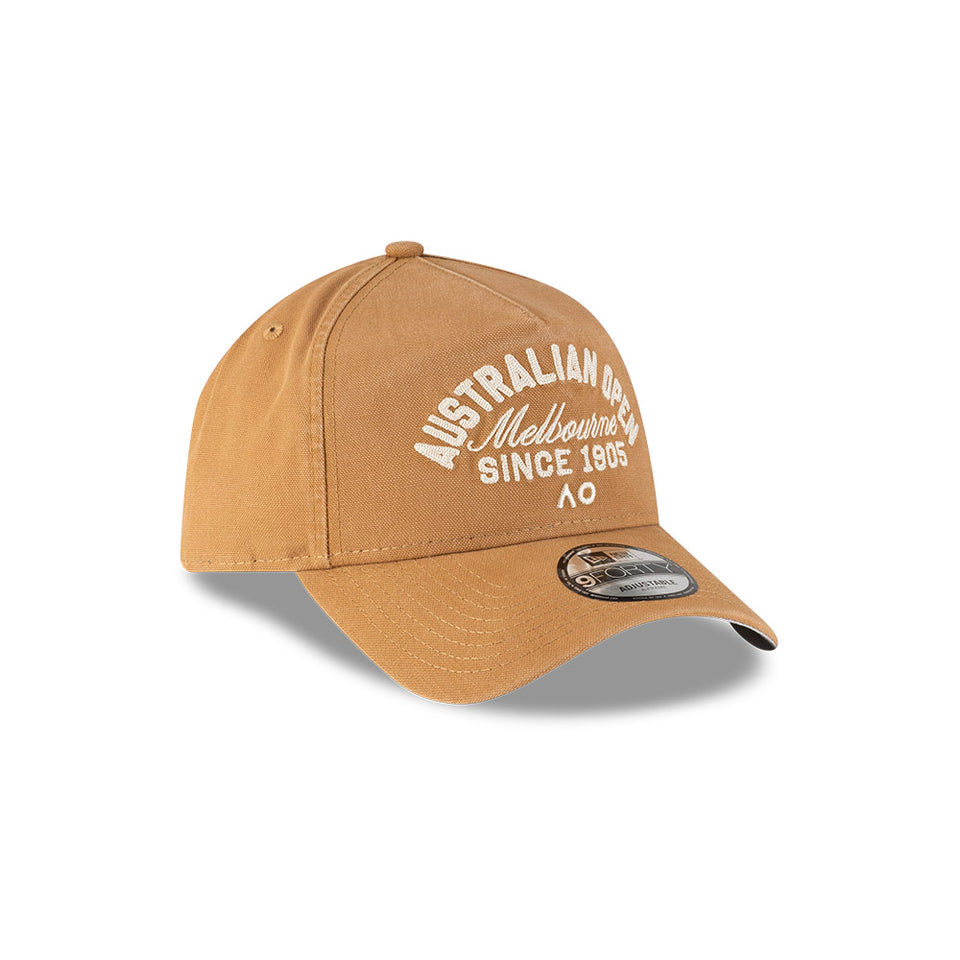 Australian Open '26 Seasonal Script Light Bronze 9FORTY A-Frame Snapba ...