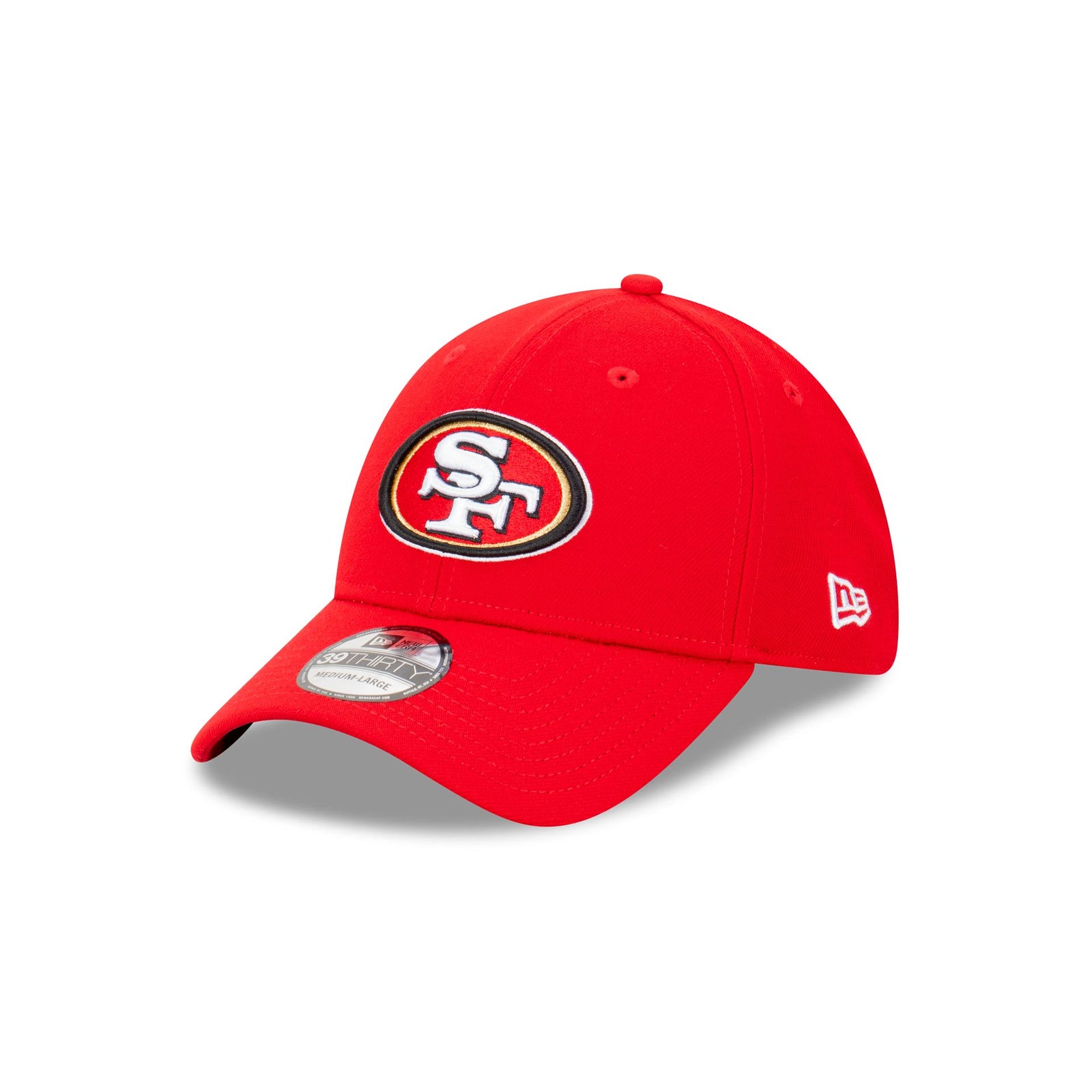 San Francisco 49ers Official Team Colours 39THIRTY Stretch Fit Hat ...