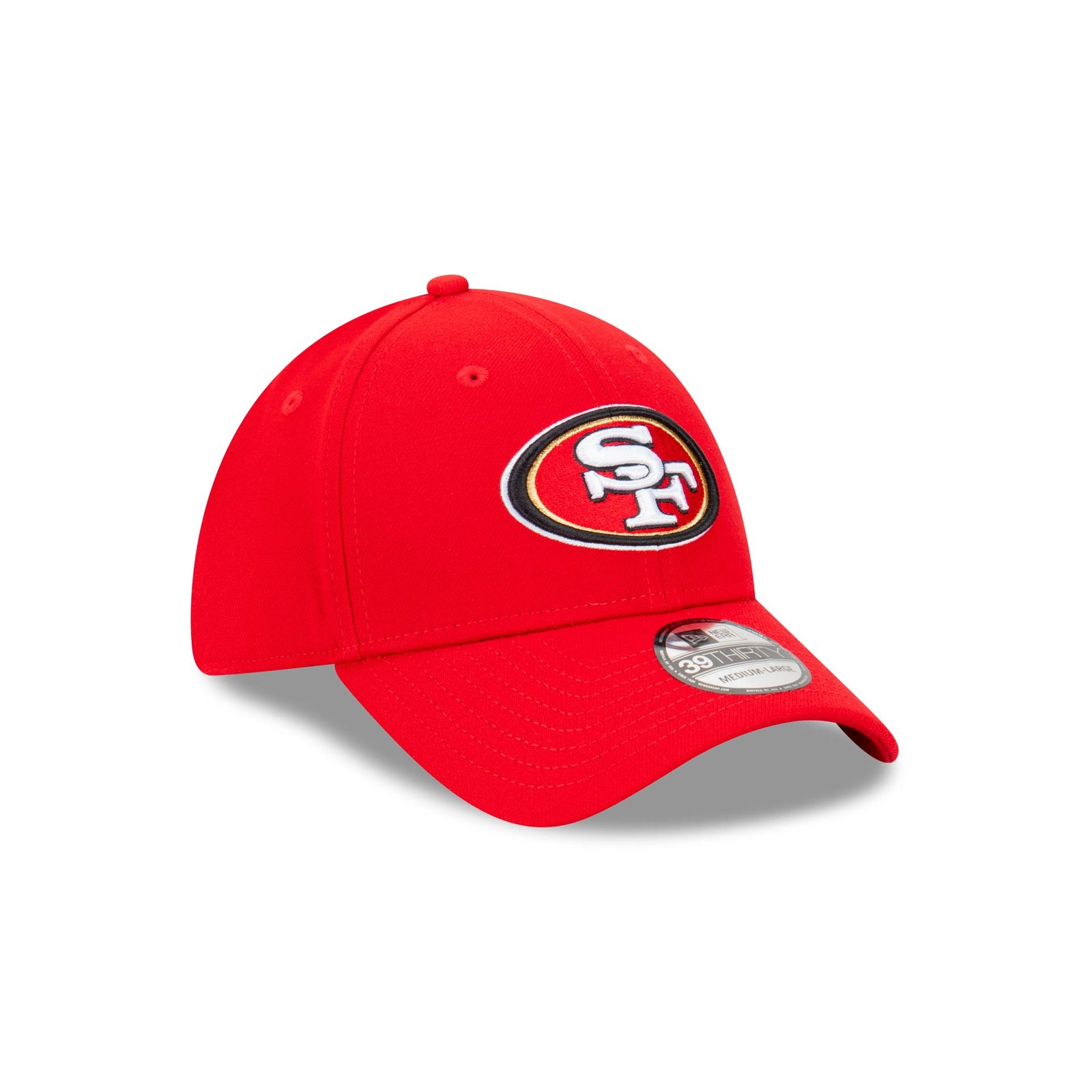 San Francisco 49ers Official Team Colours 39THIRTY Stretch Fit Hat ...