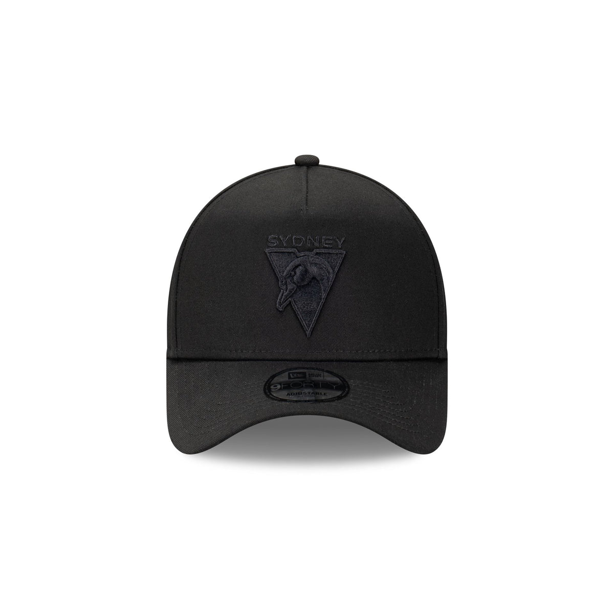 Sydney Swans Black on Black 9FORTY A-Frame Snapback – New Era Cap Australia