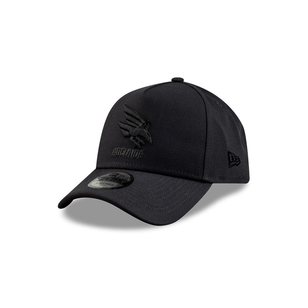 Adelaide Crows AFL Essentials Black on Black 9FORTY A-Frame® Snapback ...