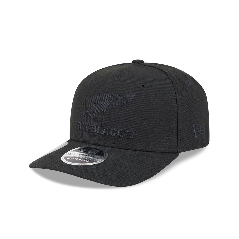 All Blacks Black on Black 9SEVENTY Stretch Snap – New Era Cap Australia