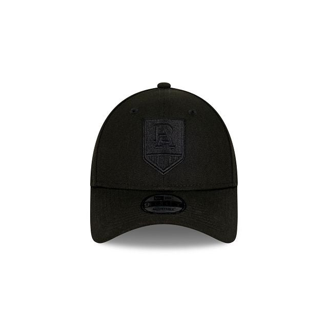 Port Adelaide Power Black on Black 9FORTY Snapback Hat – New Era Cap ...