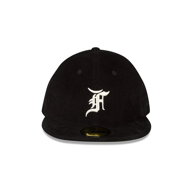 Fear of God Essentials Black Corduroy 59FIFTY Fitted Hat – New Era Cap ...