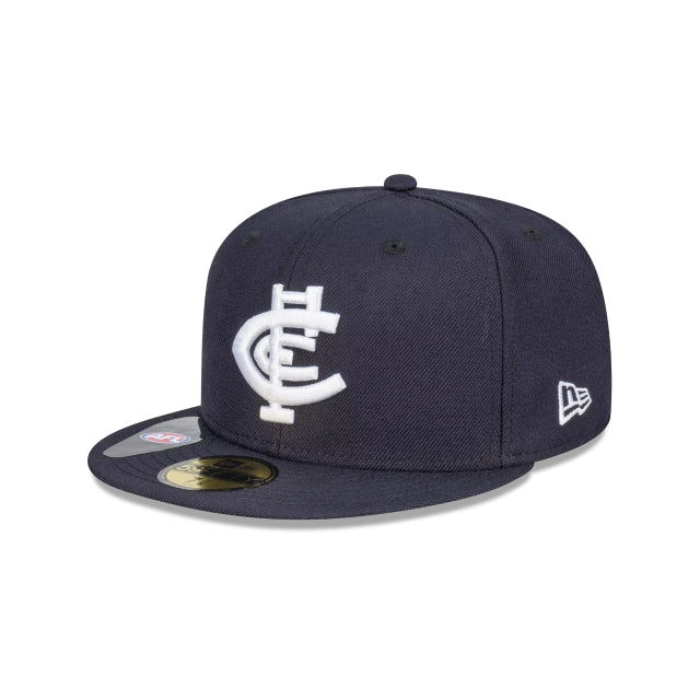 Carlton Blues Team Colour 59FIFTY Fitted Hats – New Era Cap Australia
