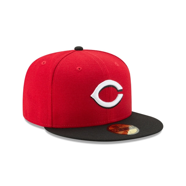 Cincinnati Reds Authentic Collection Road 59FIFTY Fitted Hats – New Era ...