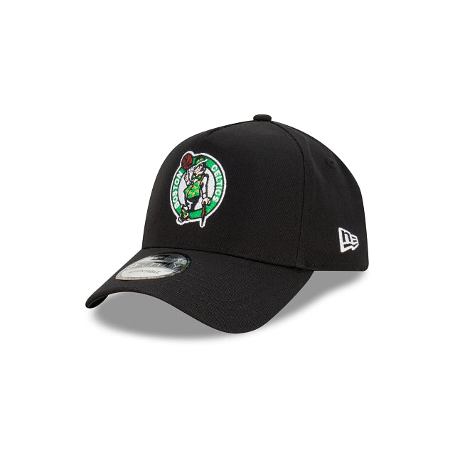Boston Celtics Black With Official Team Colours Logo 9FORTY A-frame ...