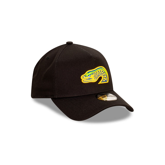Parramatta Eels Black 9FORTY A-frame Hats – New Era Cap Australia