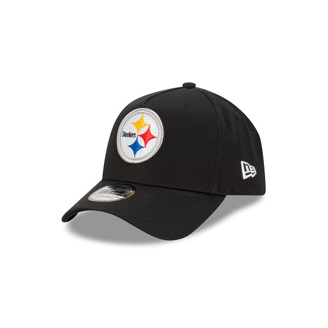Pittsburgh Steelers Black With Official Team Colours Logo 9FORTY A ...