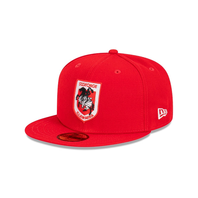 St George Illawarra Dragons Official Team Colours 59FIFTY Fitted Hats ...