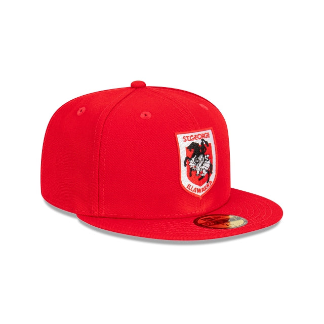 St George Illawarra Dragons Official Team Colours 59FIFTY Fitted Hats ...