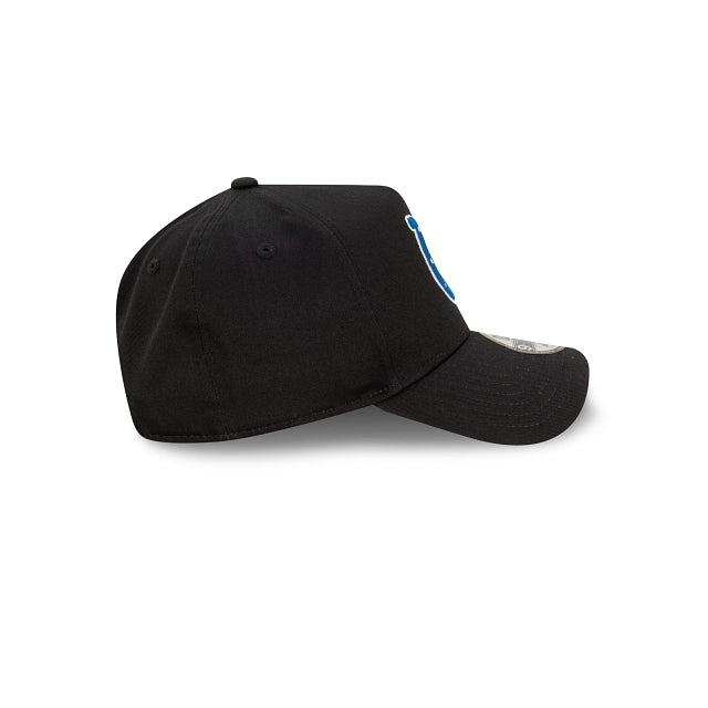 Indianapolis Colts Black With Official Team Colours Logo 9FORTY A-frame ...