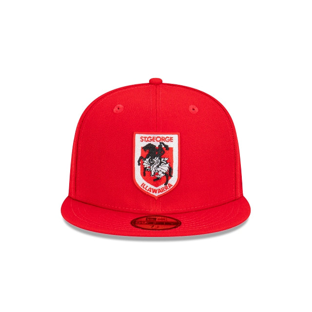 St George Illawarra Dragons Official Team Colours 59FIFTY Fitted Hats ...