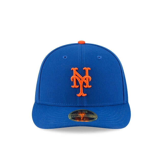 New York Mets Official Team Colours Low Profile 59FIFTY Fitted Hats ...