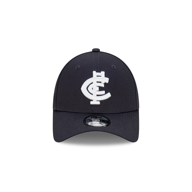 Carlton Blues Official Team Colours 9FORTY Cloth Strap Hats – New Era ...