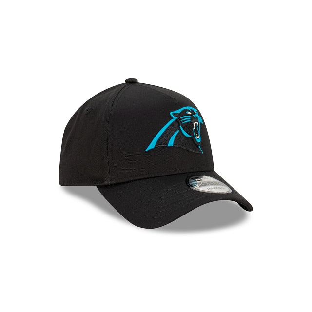 Carolina Panthers Black With Official Team Colours Logo 9FORTY A-frame ...