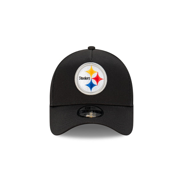 Pittsburgh Steelers Black With Official Team Colours Logo 9FORTY A ...