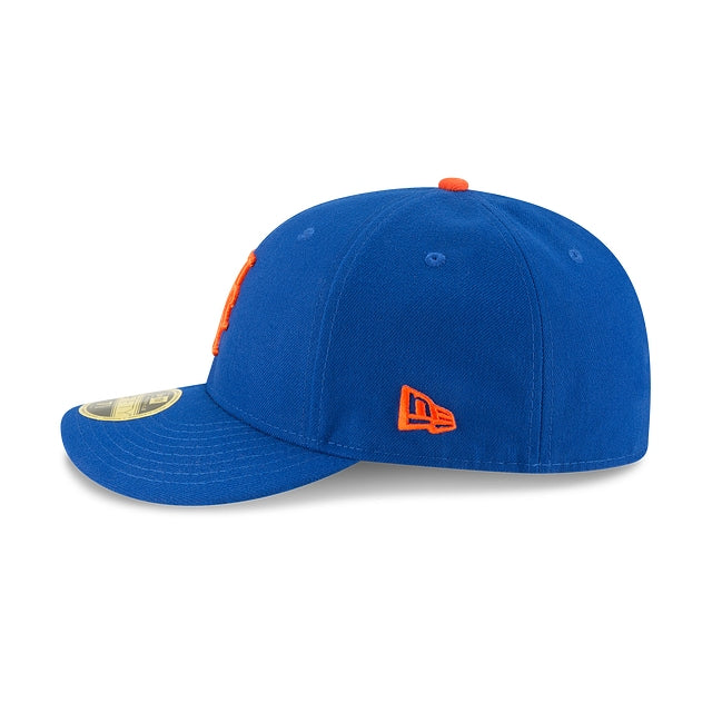 New York Mets Official Team Colours Low Profile 59FIFTY Fitted Hats ...