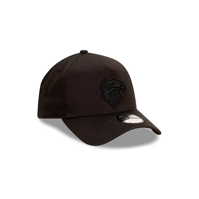 Manly Warringah Sea Eegles Black On Black 9FORTY A-frame Hats – New Era ...