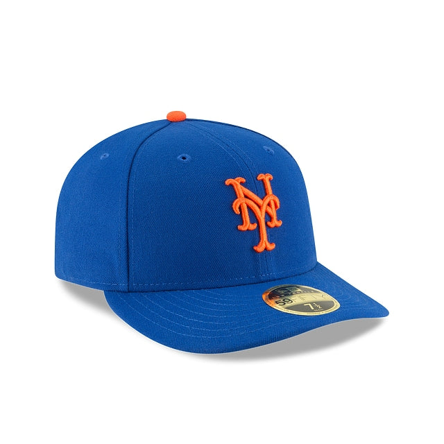New York Mets Official Team Colours Low Profile 59FIFTY Fitted Hats ...
