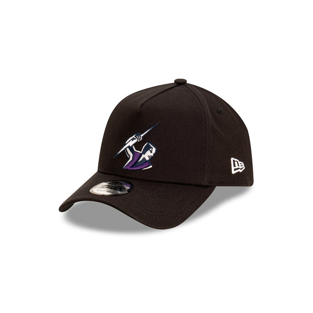 Melbourne Storm Black With Official Team Colours Logo 9FORTY A-frame ...