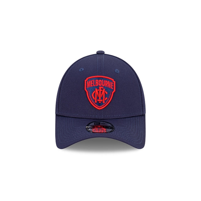 Melbourne Demons Official Team Colours 9FORTY Cloth Strap Hats – New ...