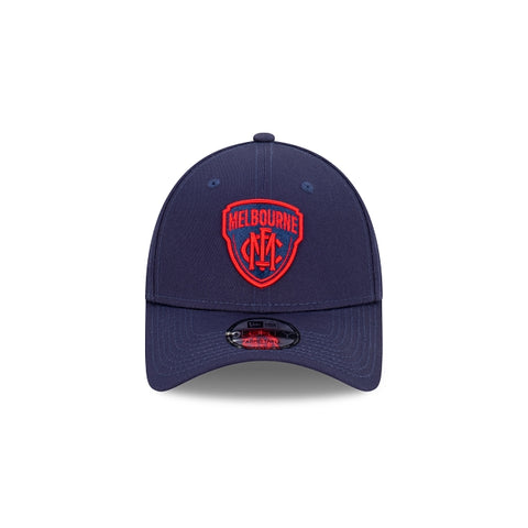 Melbourne Demons Official Team Colours 9FORTY Cloth Strap Hats – New ...