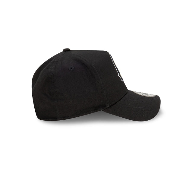 San Antonio Spurs Black With Official Team Colours Logo 9FORTY A-frame ...